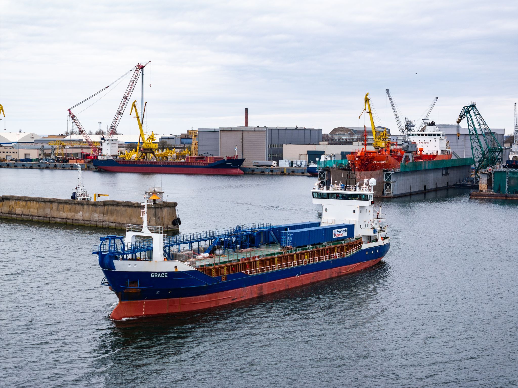 Amazing Grace is ready for operations! - Wind